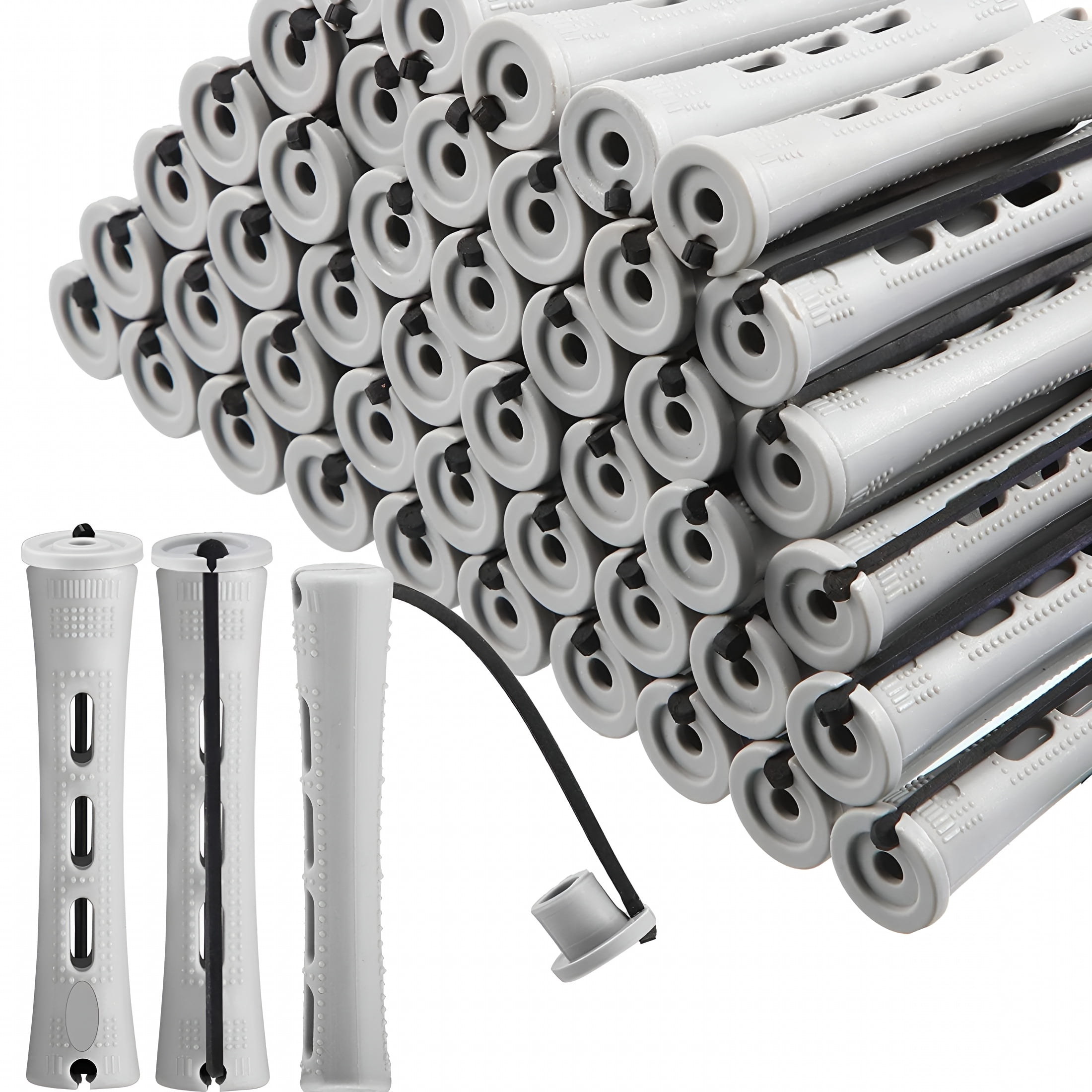 VANIDO 60 Pcs Perm Rods 0.59 Inch, Plastic Cold Wave Perming Rods with ...