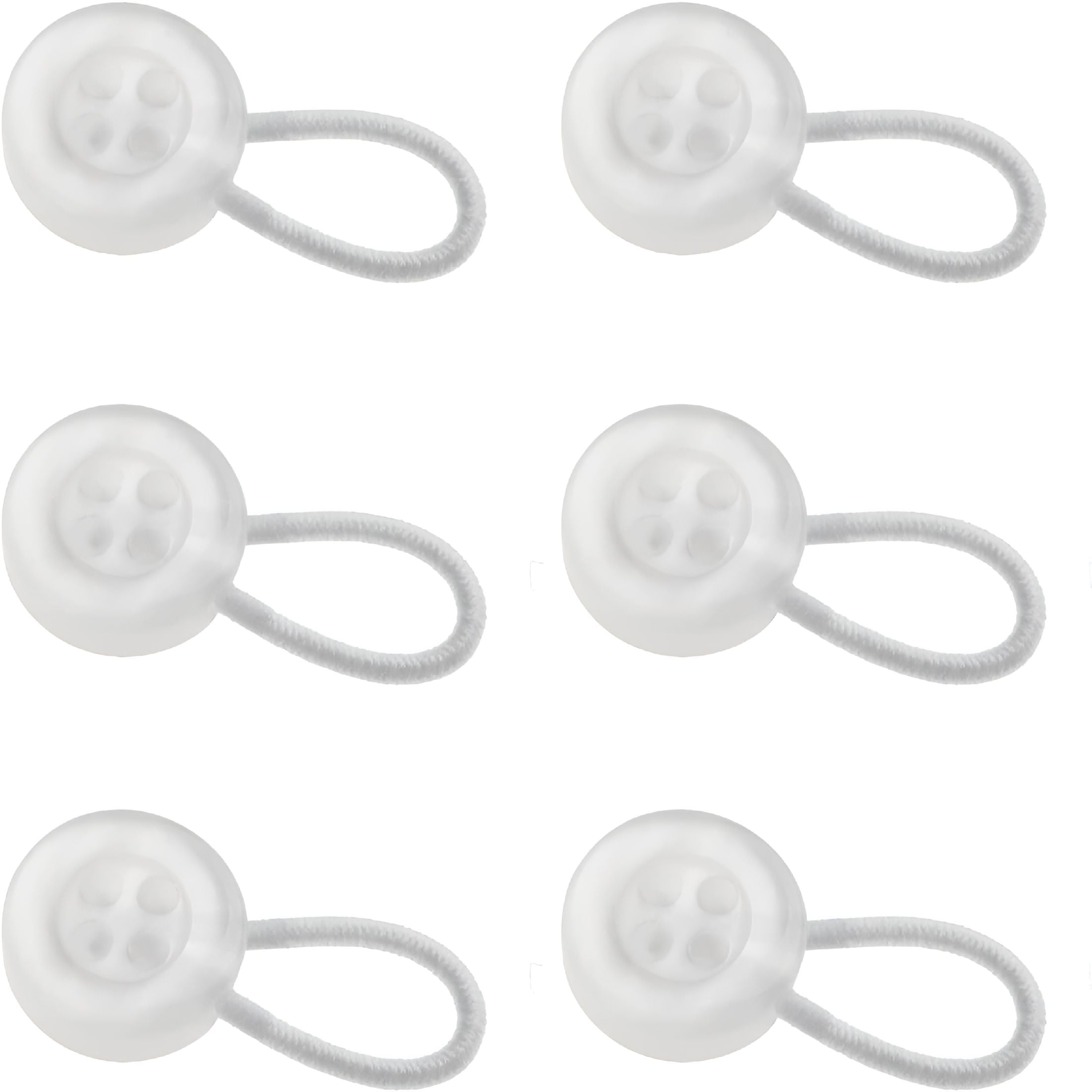 TUWAFE Collar Extenders 6Pcs Neck Button Extender Elastic Extenders for ...