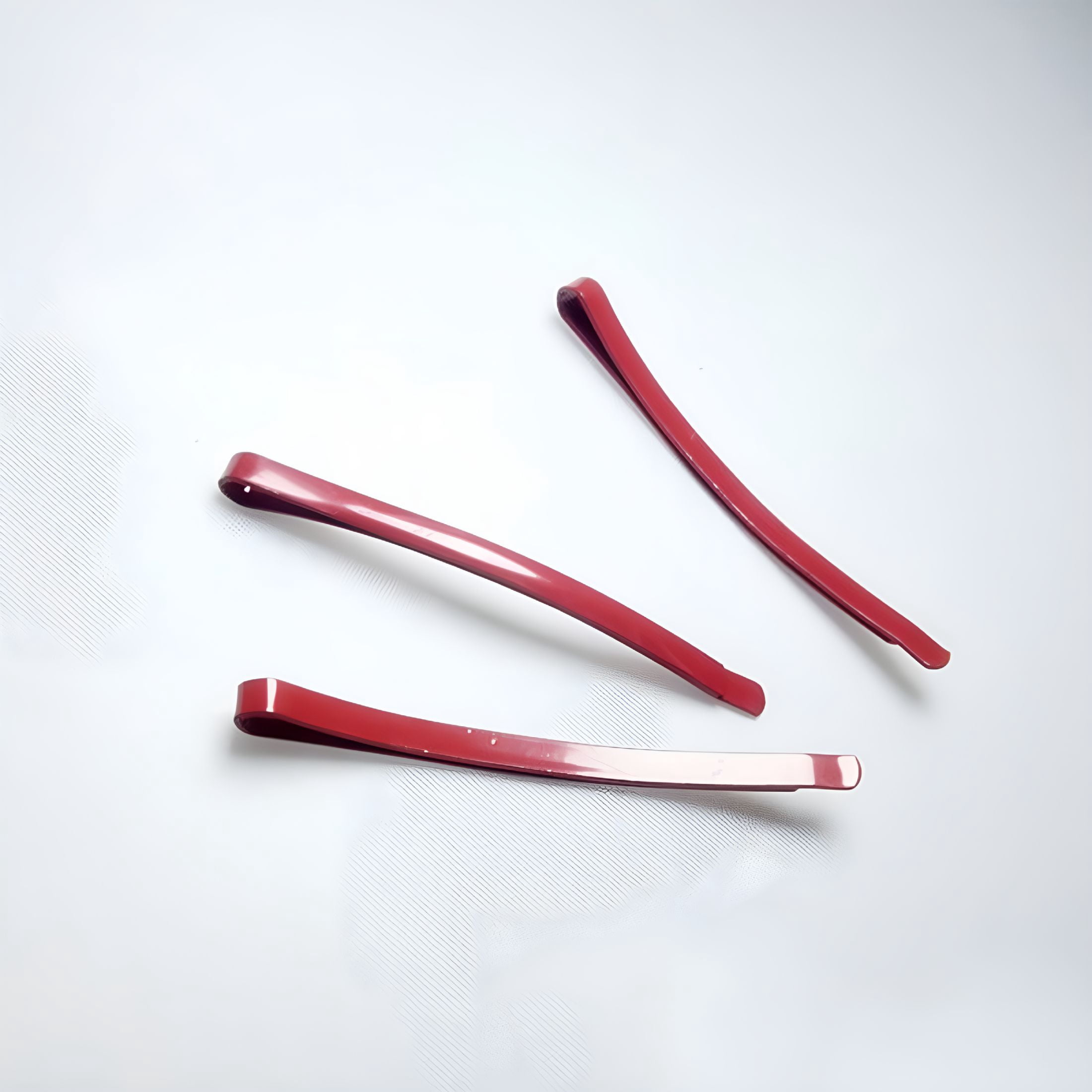 VANIDO Cosplay Bangs Hair Clips Red Hairpin Non Slip Hair Barrette ...