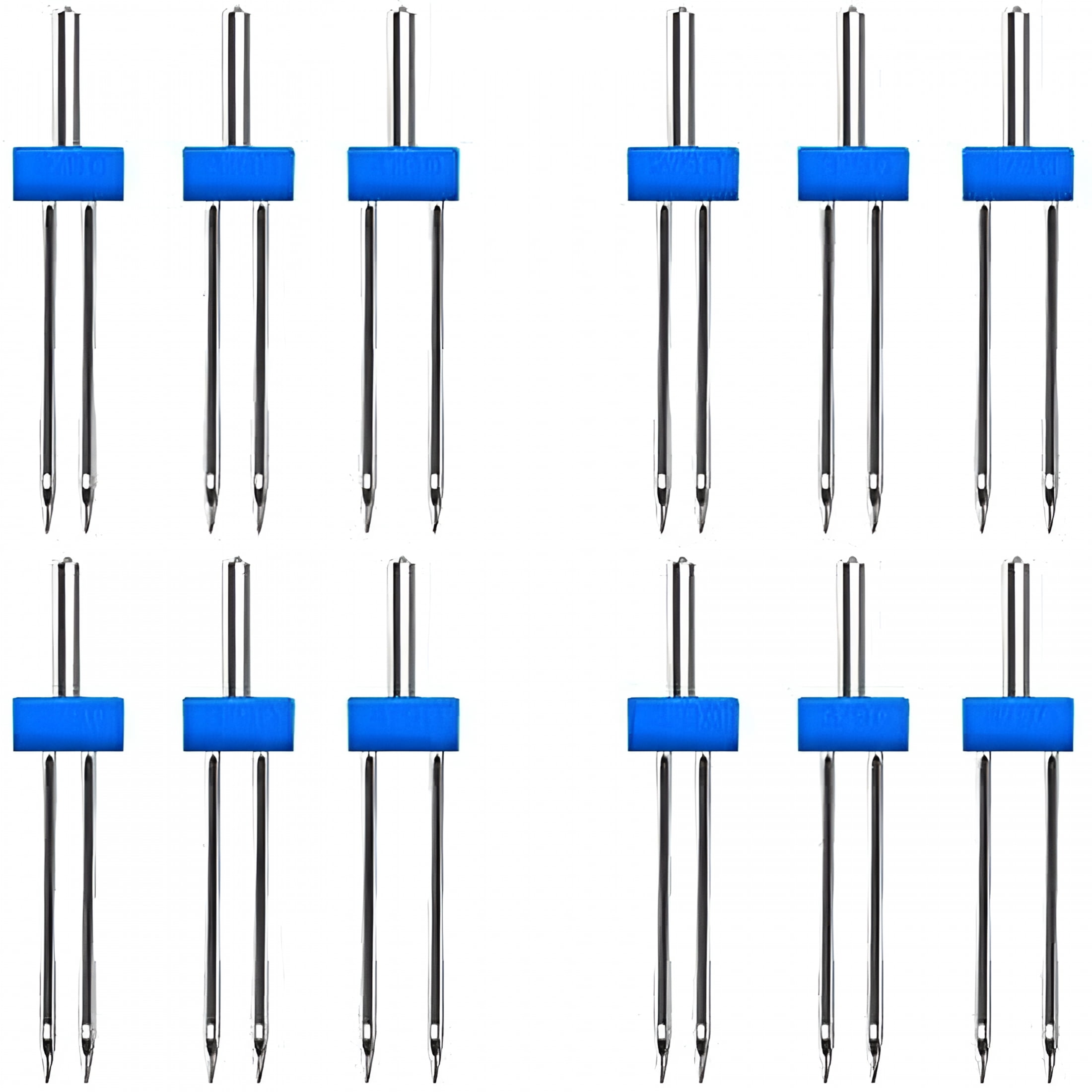 VANIDO Sewing Machine Twin Needles Double Twin Stretch Needles Pins for ...