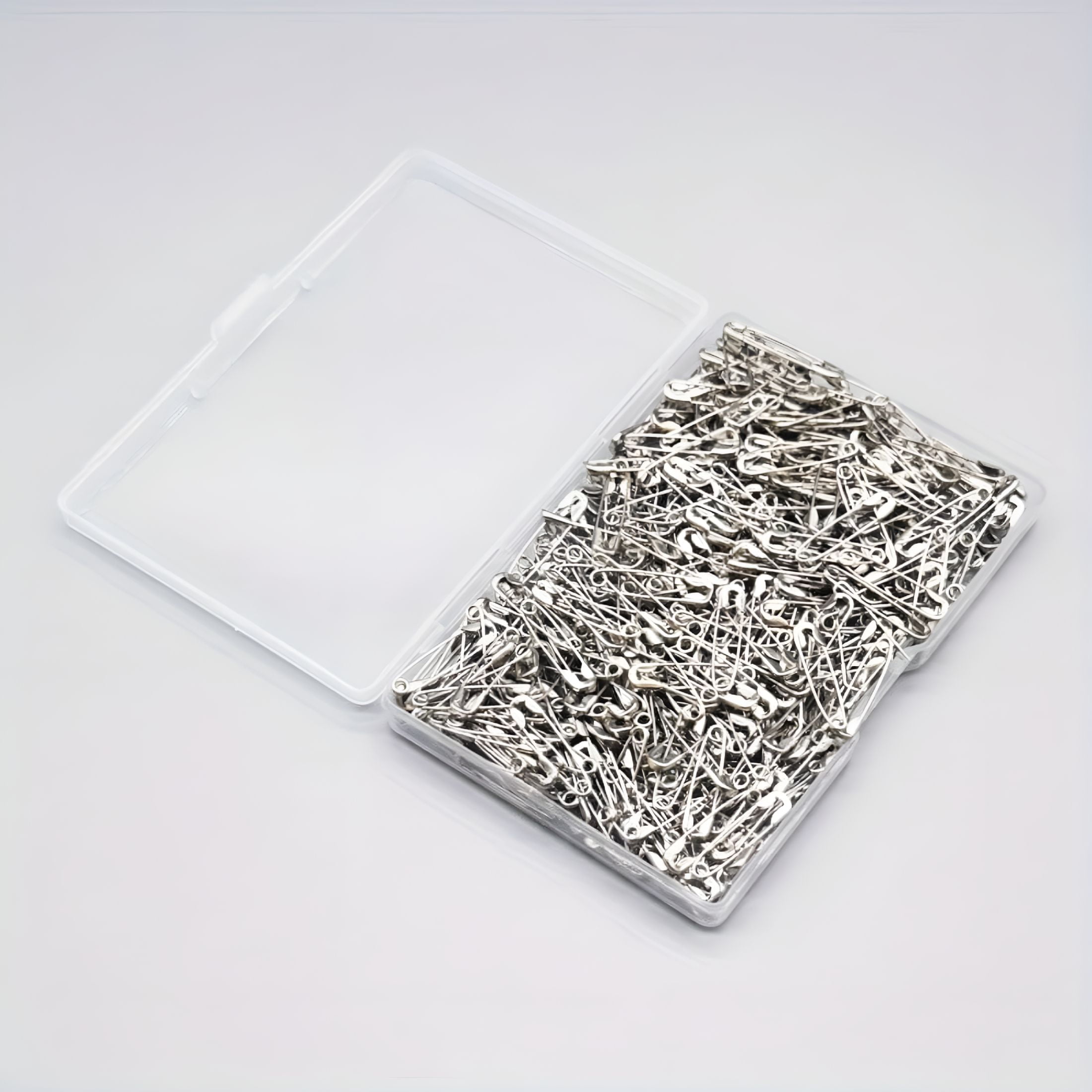VANIDO Silver Grey Safety Pins 2 Inch - Durable Smooth-Edged Safety ...