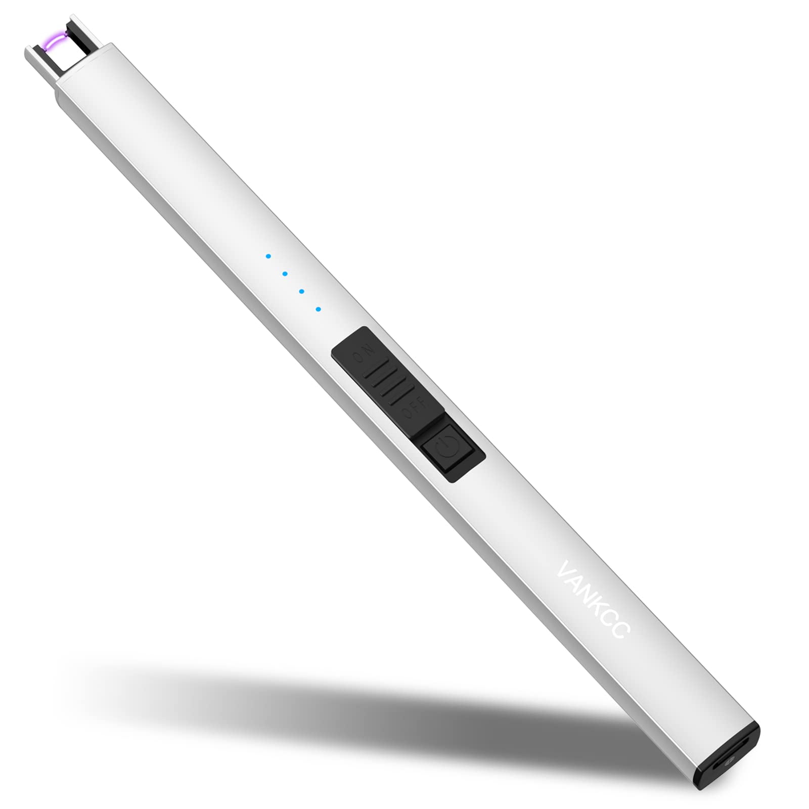 VANKCC Electric Candle Lighter Plasma Arc Lighters USB Long Stick ...
