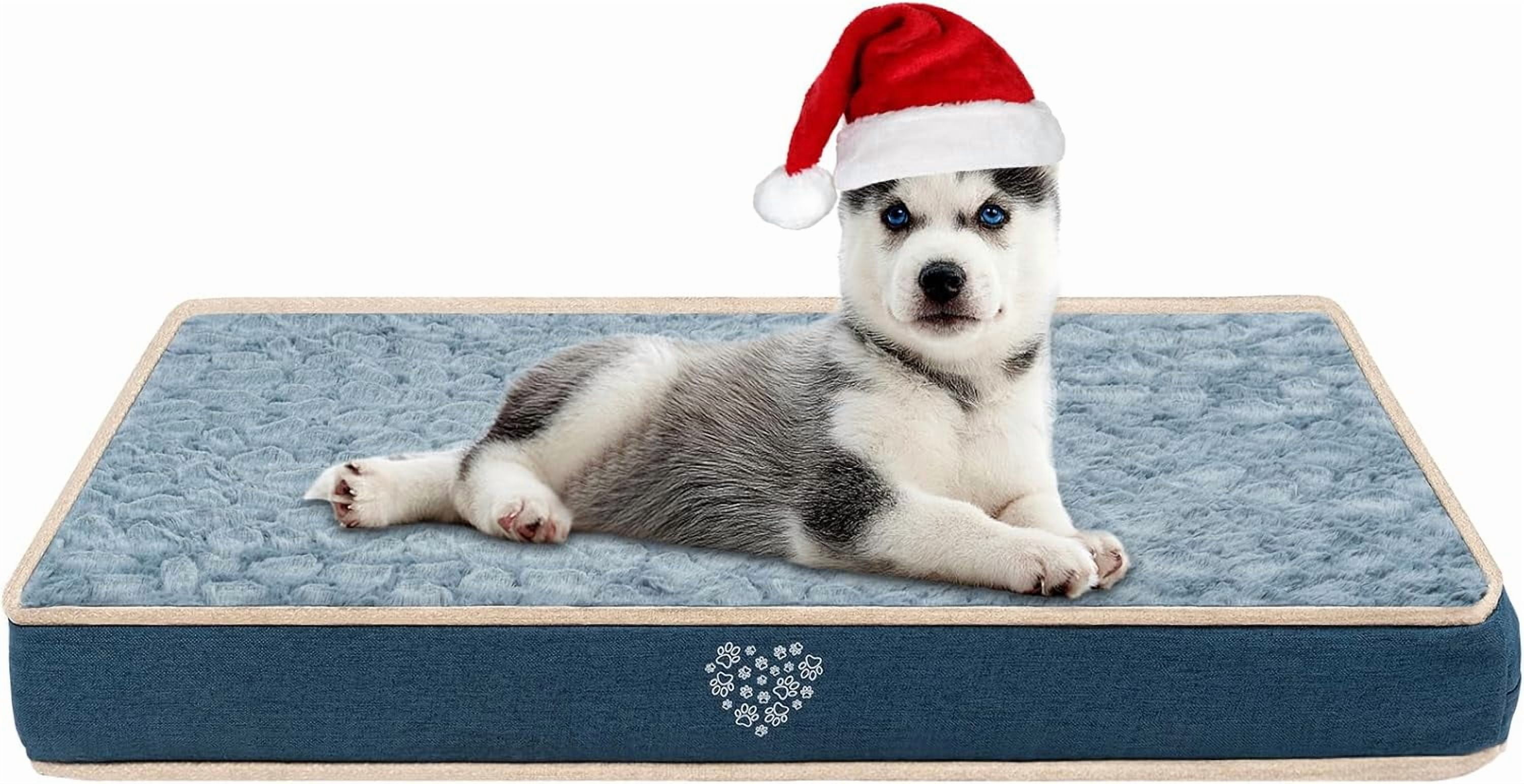 VANKEAN Waterproof Dog Crate Pad Bed Mat Reversible (Warm&Cool ...