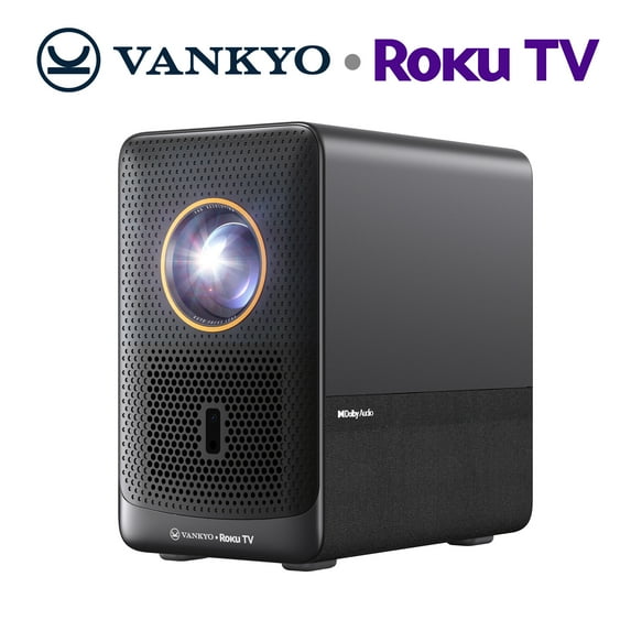 VANKYO Performance H500R Native 1080P Portable Projector, Built-in Roku ...