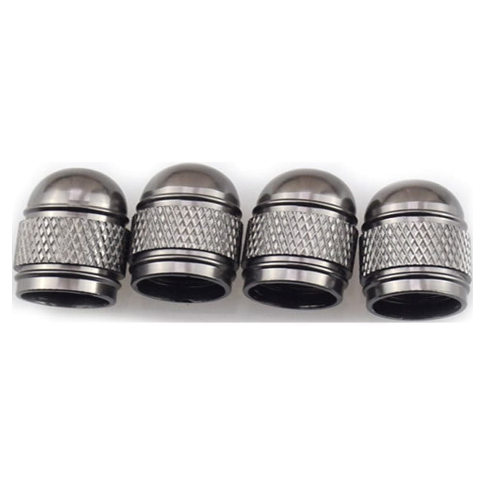 VANLOFE 4x Aluminum Bullet Car Truck Air Port Cover Tire Rim Wheel Stem ...
