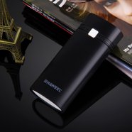 PureGear 5000mAh Portable USB Battery Charger w/ Built-in Flash Light ...
