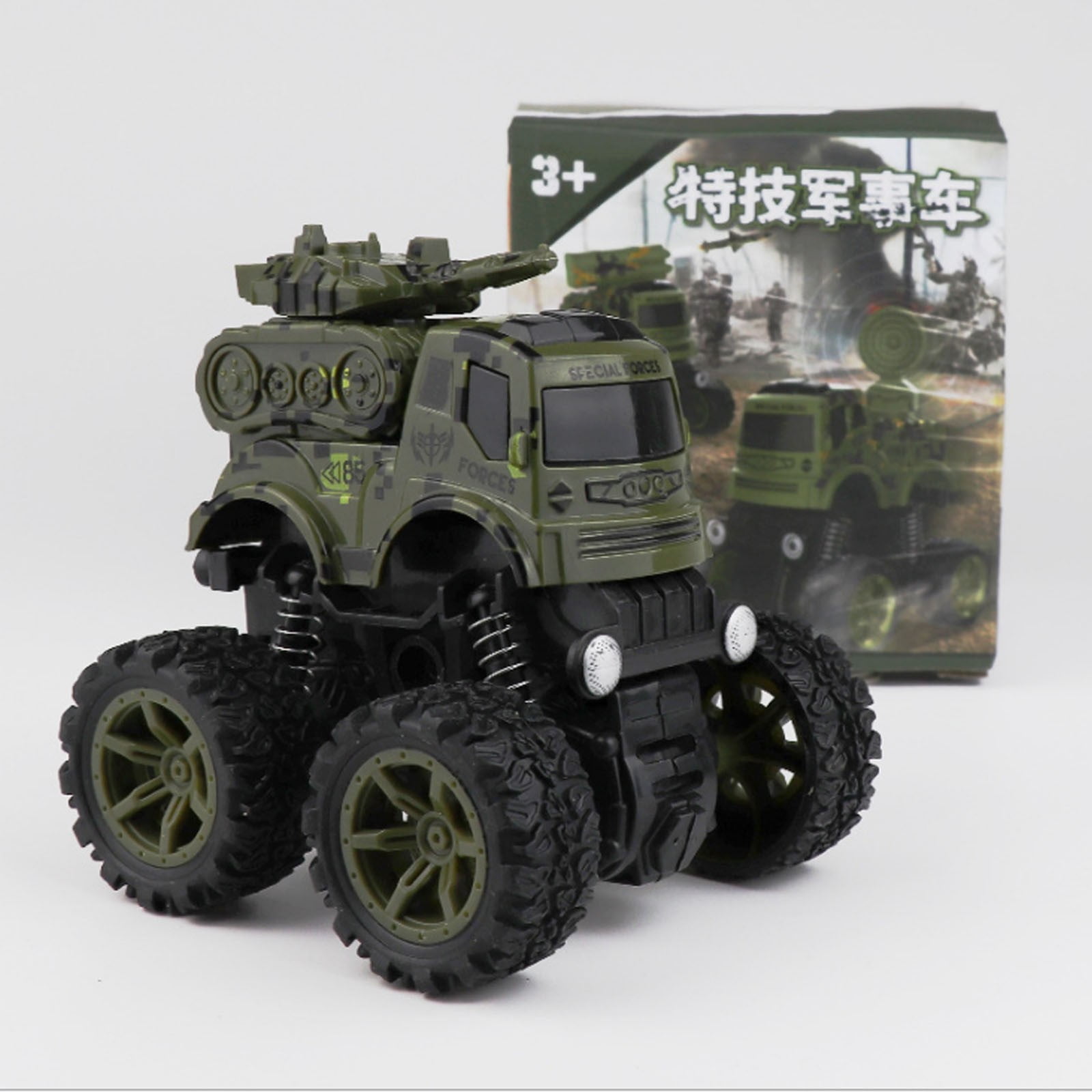 VANLOFE Aged 2 and UP Remote control toys Inertial Four-Wheel Drive Off ...