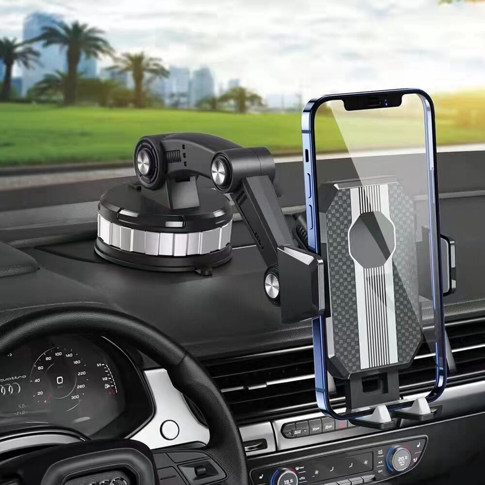 VANLOFE Car Mobile Phone Holder Car Universal Large Suction Windshield ...