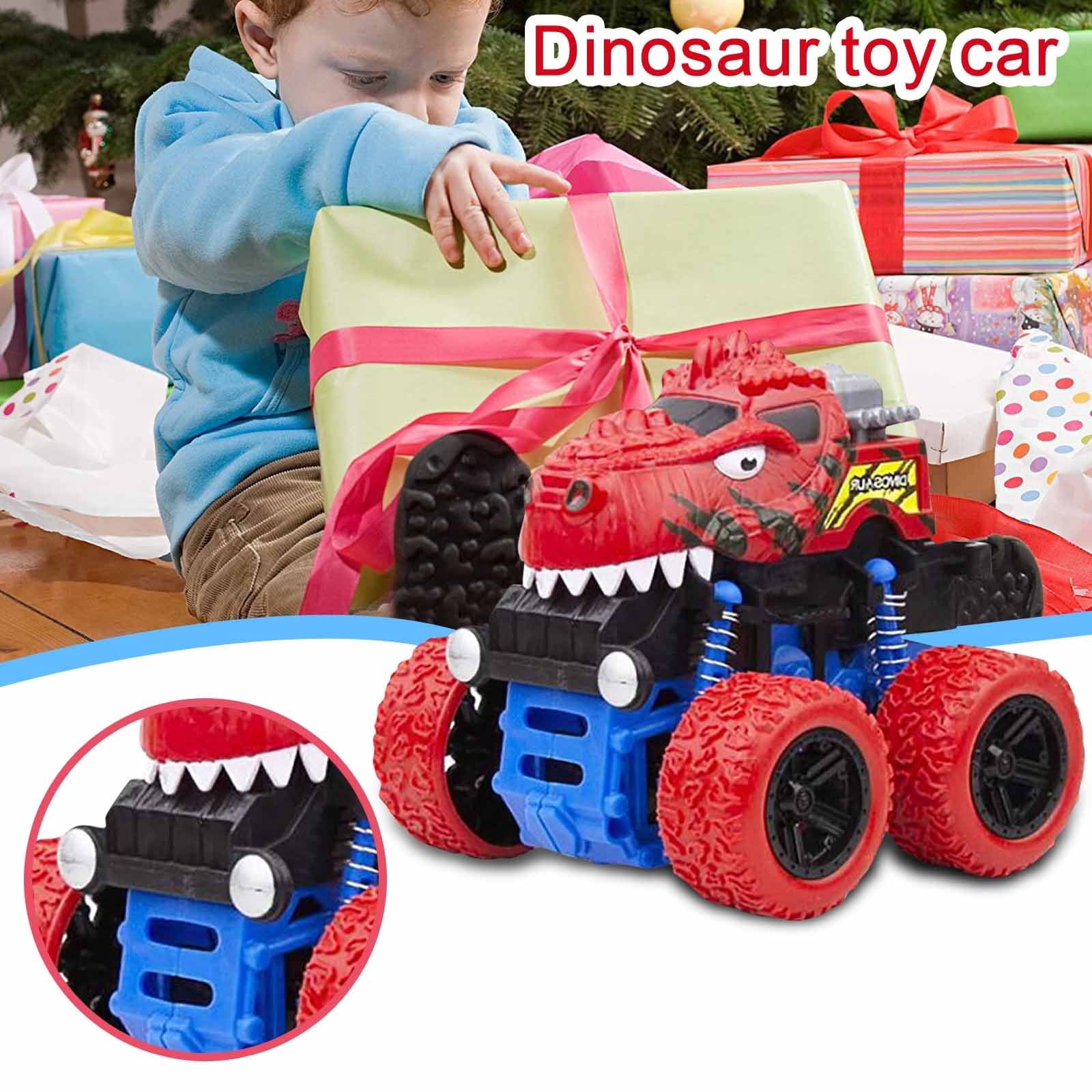 VANLOFE Car Toys Dinosaur Toys For Boys Aged 2 3 4+ Gift Four-Wheel ...