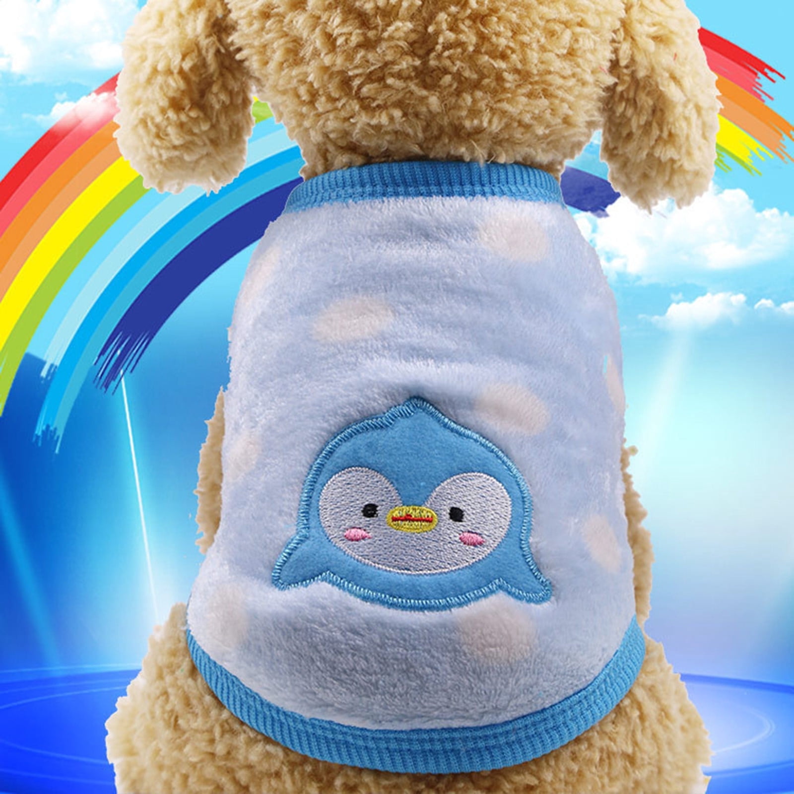 VANLOFE Dog Clothes Warm ,Cute Dog Cat Puppy Clothing Sweater Small ...