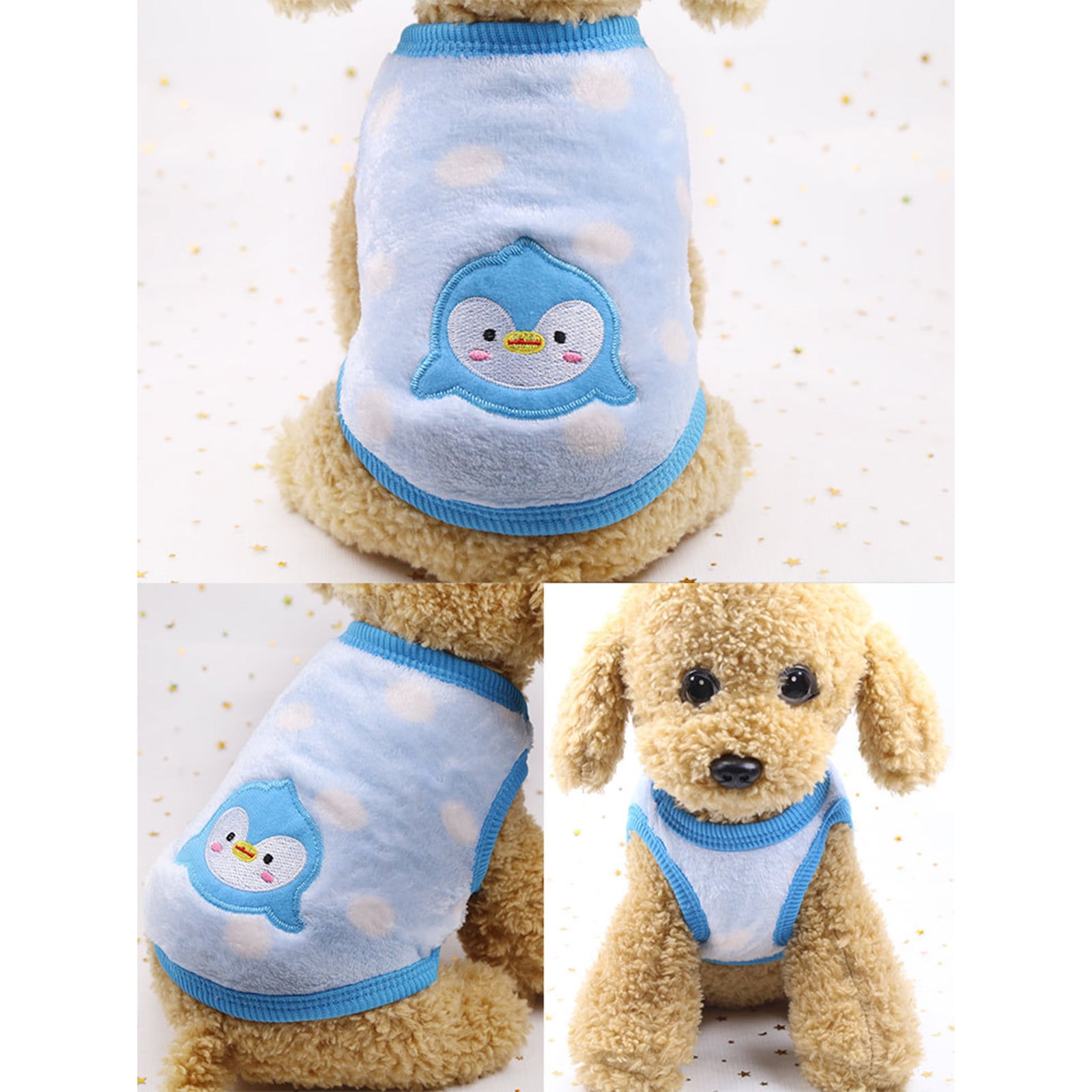 VANLOFE Dog Clothes Warm ,Cute Dog Cat Puppy Clothing Sweater Small ...