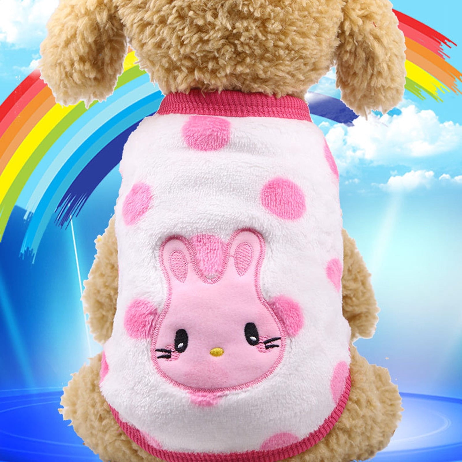VANLOFE Dog Clothes Warm ,Cute Dog Cat Puppy Clothing Sweater Small ...