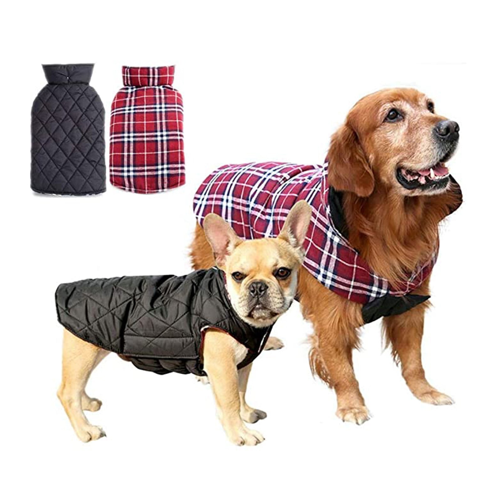 VANLOFE Dog Clothes Winter Warm Product Solid Cartoon Pet Clothes Cat ...