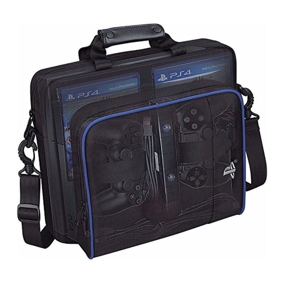 VANLOFE For PS4 Console Case Travel Protective Padded Carry Bag ...