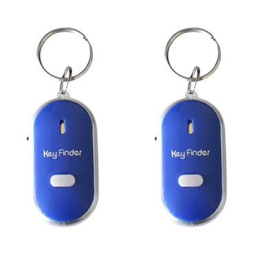 4 Pc Key Finder Locator Anti Lost Keys Keychain Tracker Whistle Sound ...