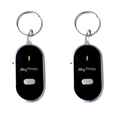 4 Pc Key Finder Locator Anti Lost Keys Keychain Tracker Whistle Sound ...