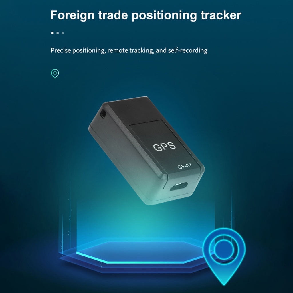 VANLOFE GPS Tracker Mini Real-Time Portable GF07 Magnetic Tracking ...