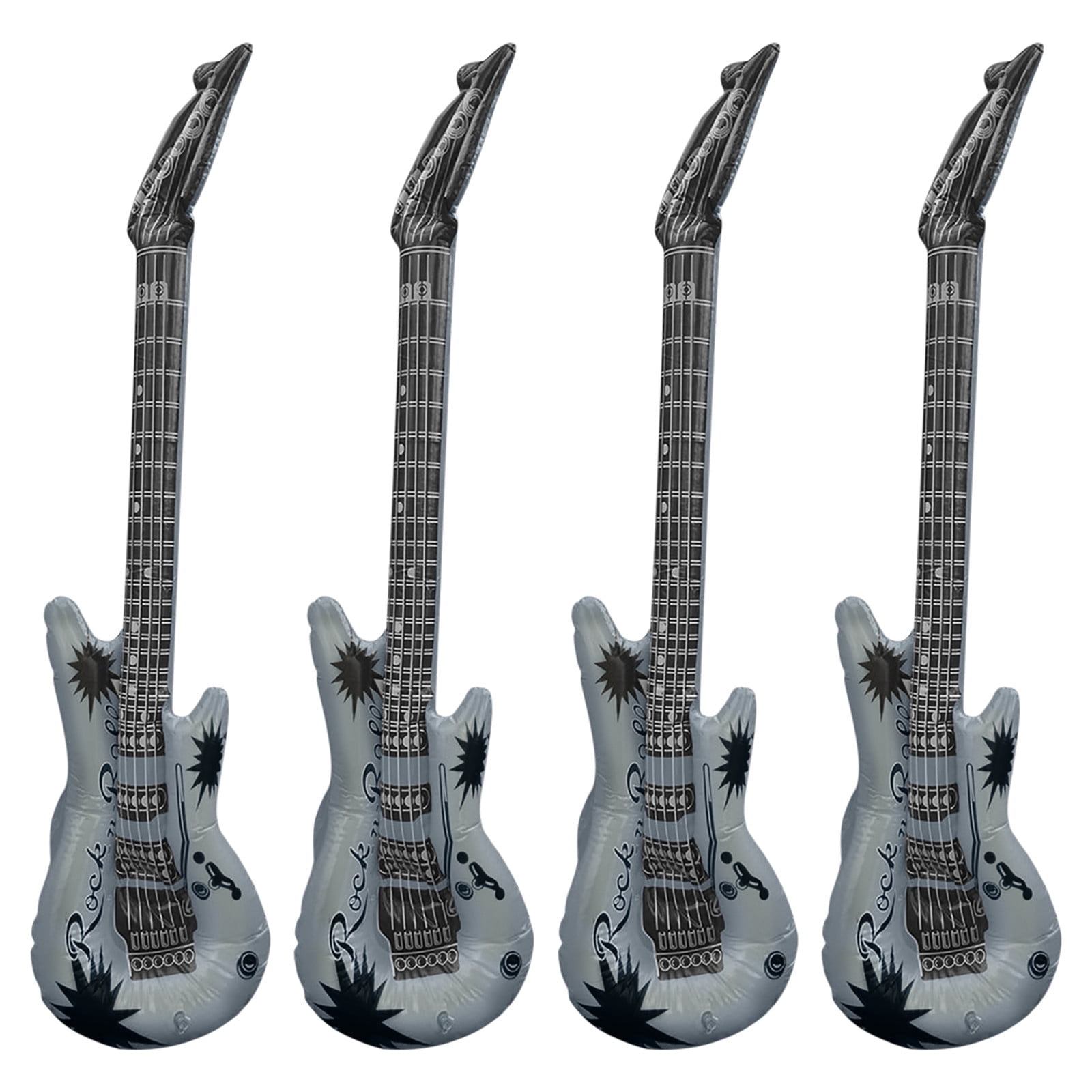VANLOFE Guitar Toy Inflatable Toy Large Inflatable Blow Up Guitar Kids ...