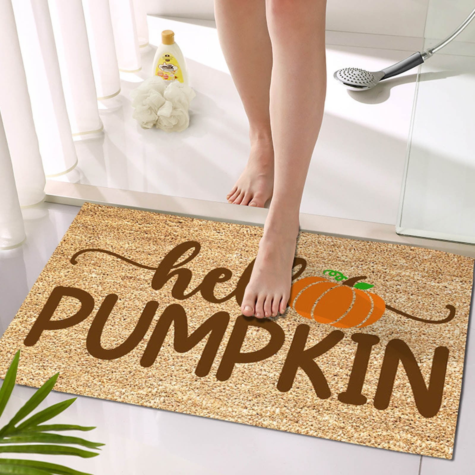 VANLOFE Halloween Decor Halloween Rugs Indoor/Outdoor Mats Funny ...
