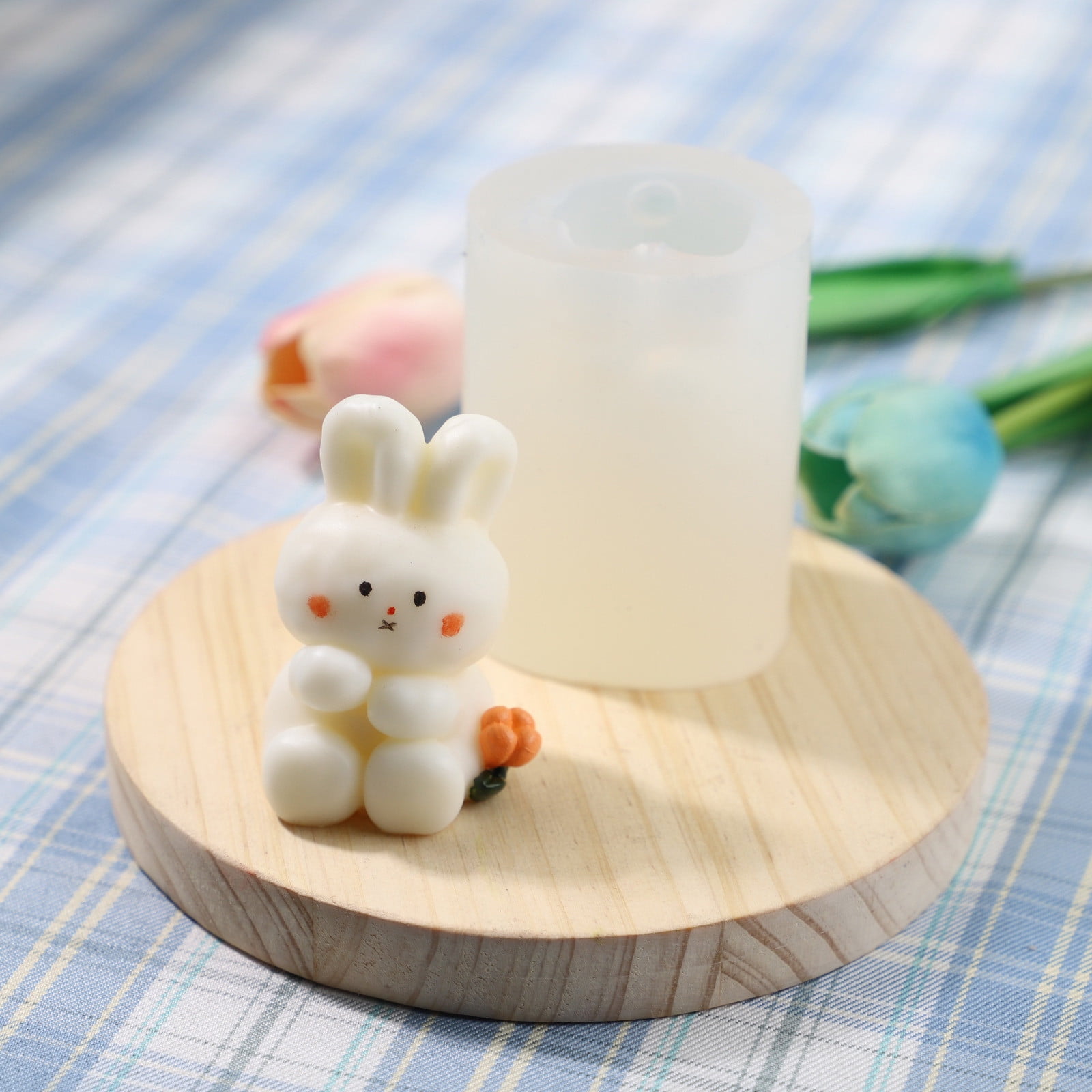 VANLOFE Household tools Candle Moulds For Candle Making, Silicone ...
