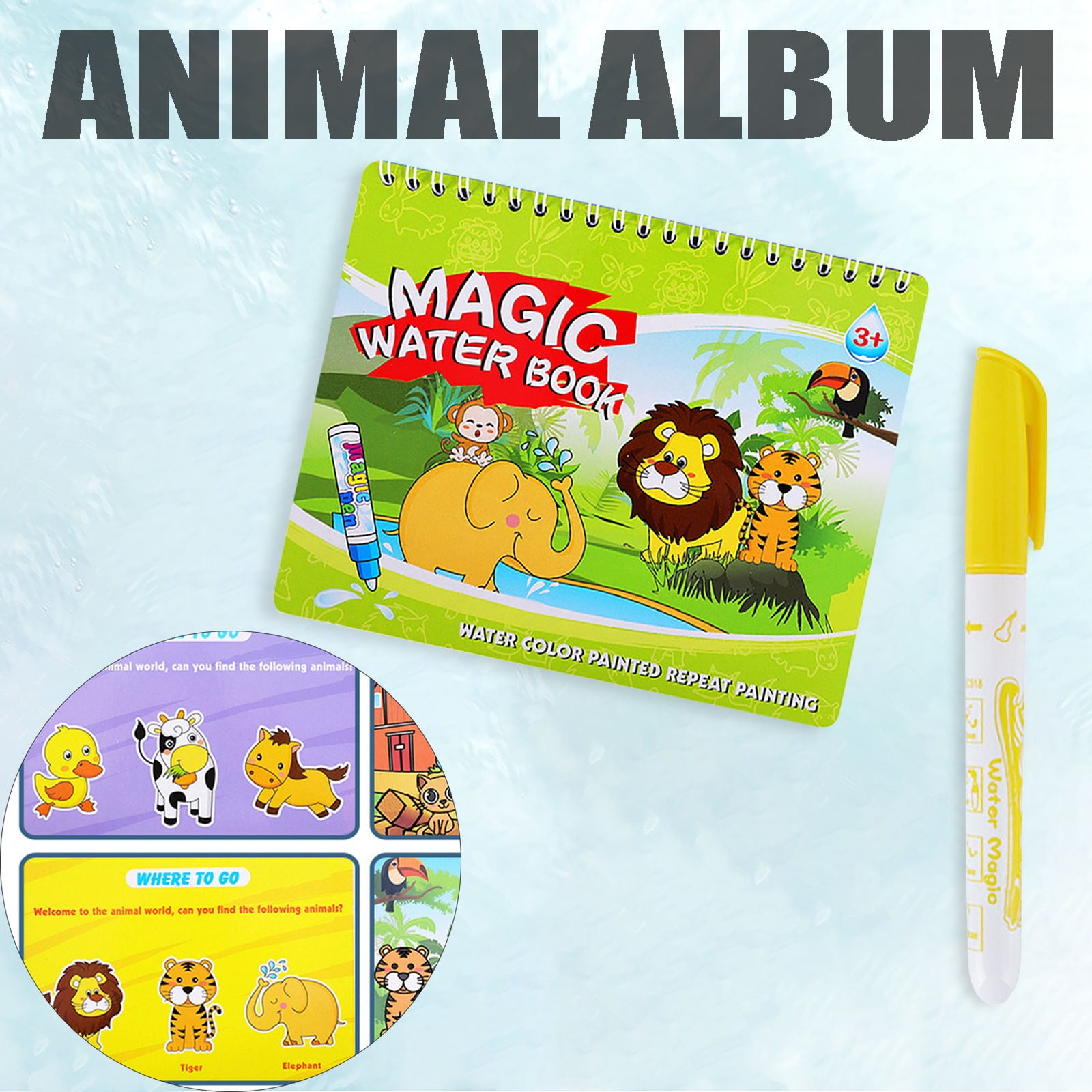 VANLOFE Kid Toys Children's Educational Toy Animal Theme Coloring Book ... VANLOFE Kid Toys Children's Educational Toy Animal Theme Coloring Book ...