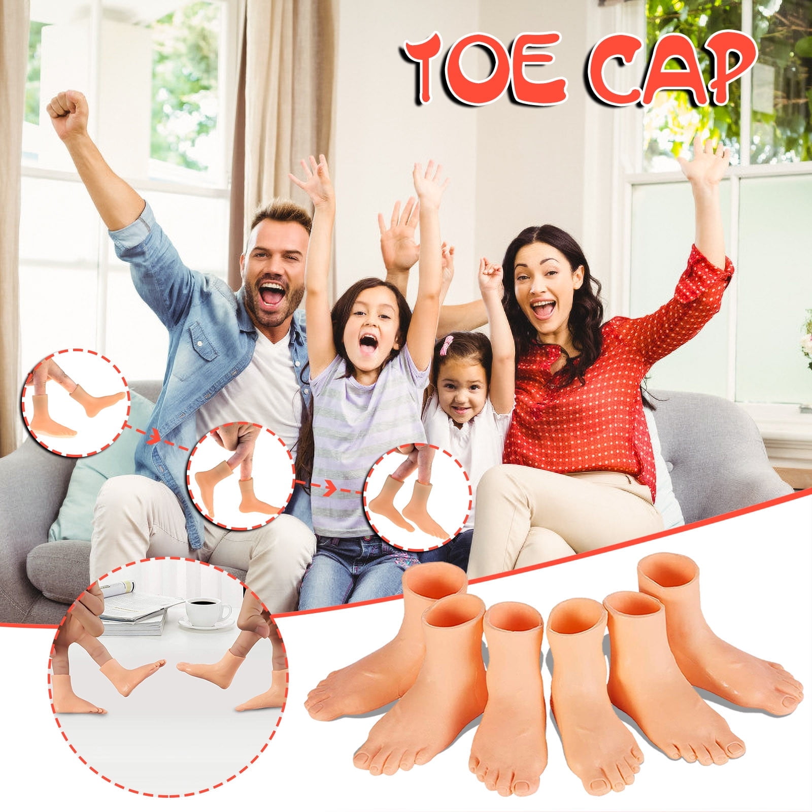 VANLOFE Kid Toys Left and Right Feet for Parties And Games Fun Toys for ...
