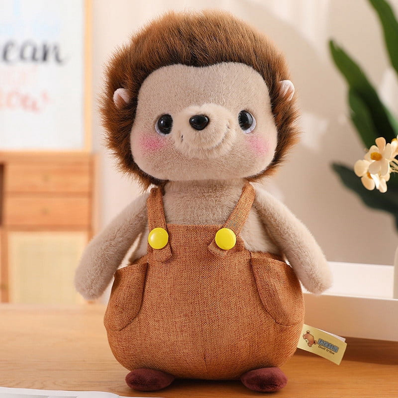 VANLOFE Plush Toys Kid Toys Giant 25CM Hedgehog Plush Toy – Soft Cuddly ...