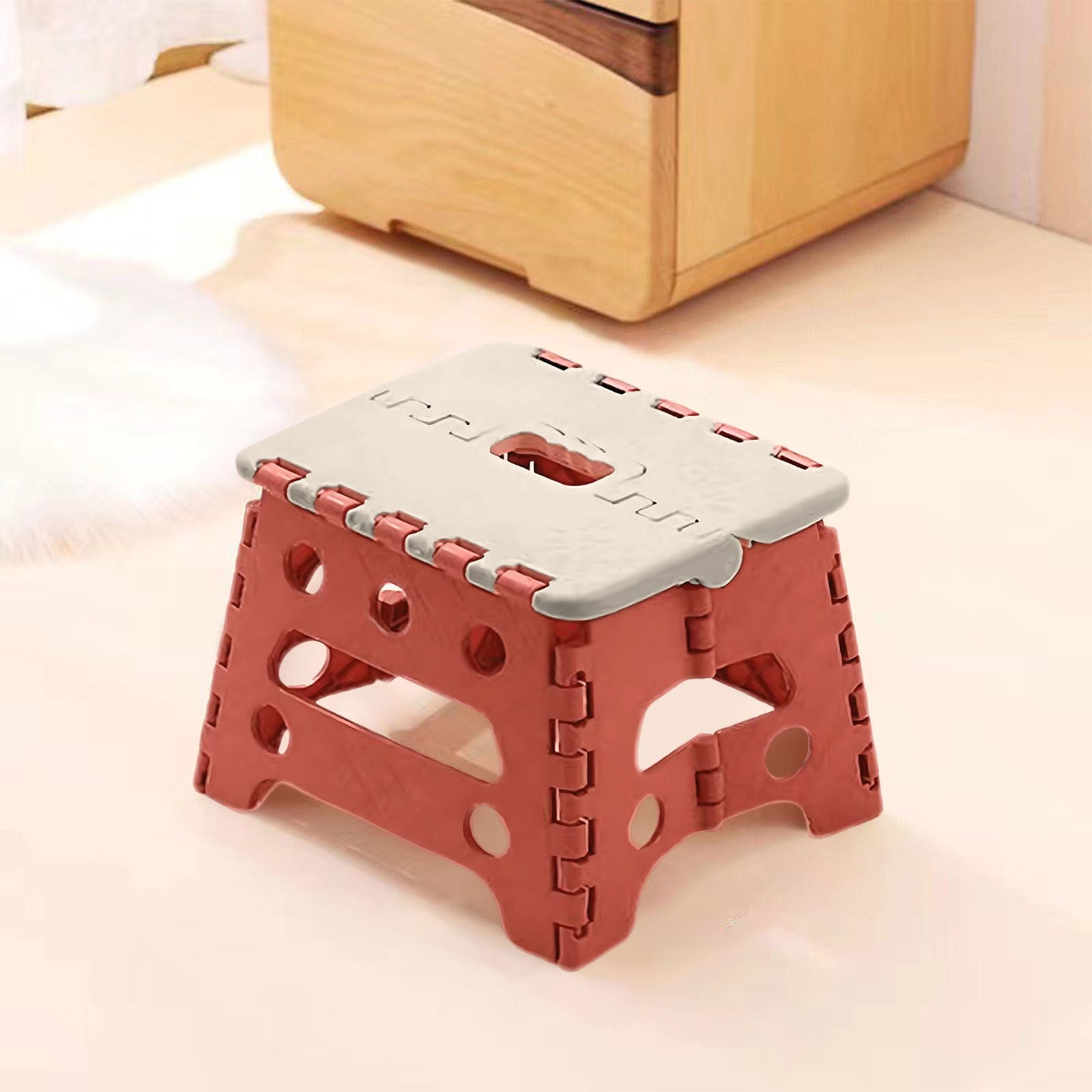 VANLOFE Portable Step Stool Folding - Safe & Stable, Foldable Stepping ...