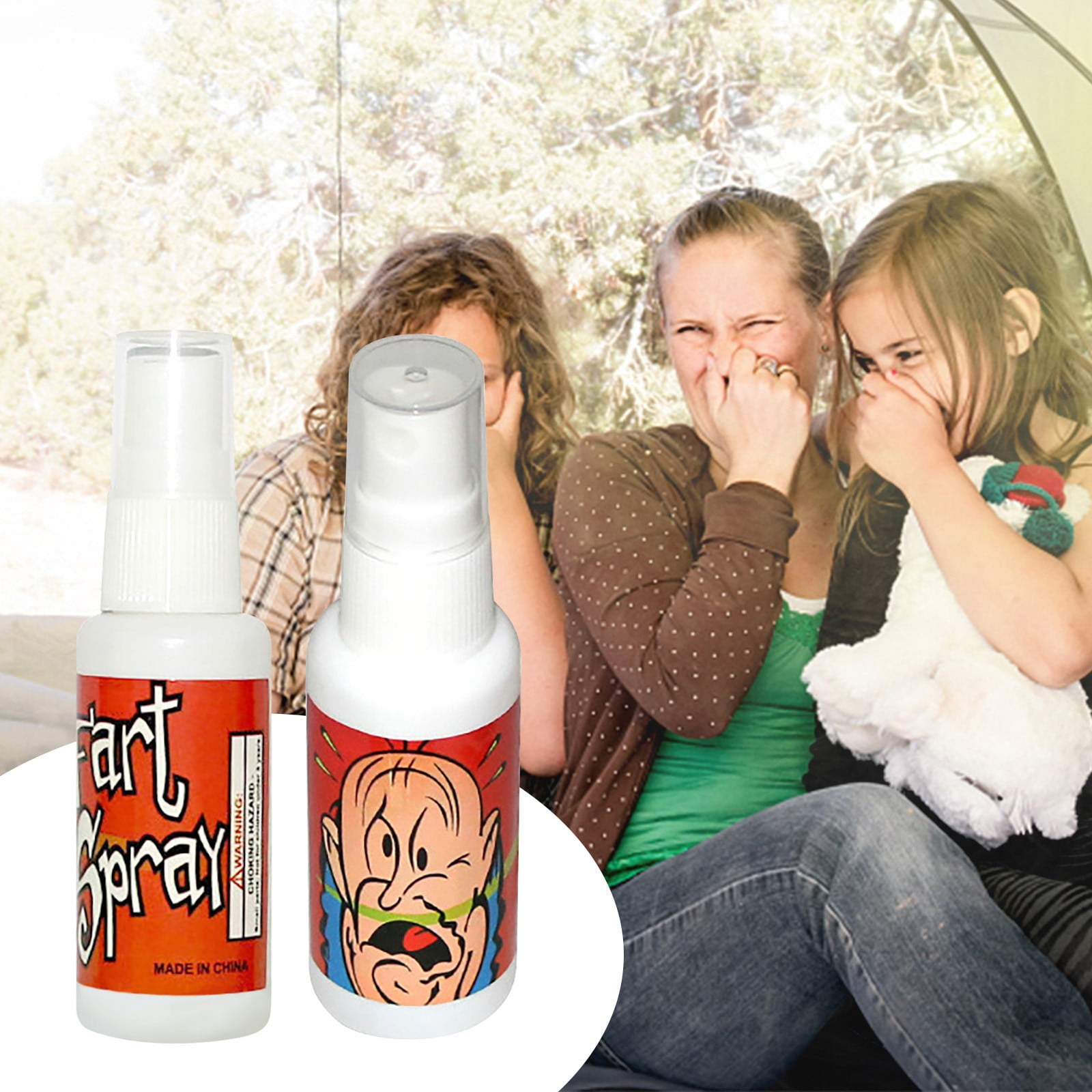VANLOFE Pull Back Toy Potent Fart Spray - Extra Strong Stink ...
