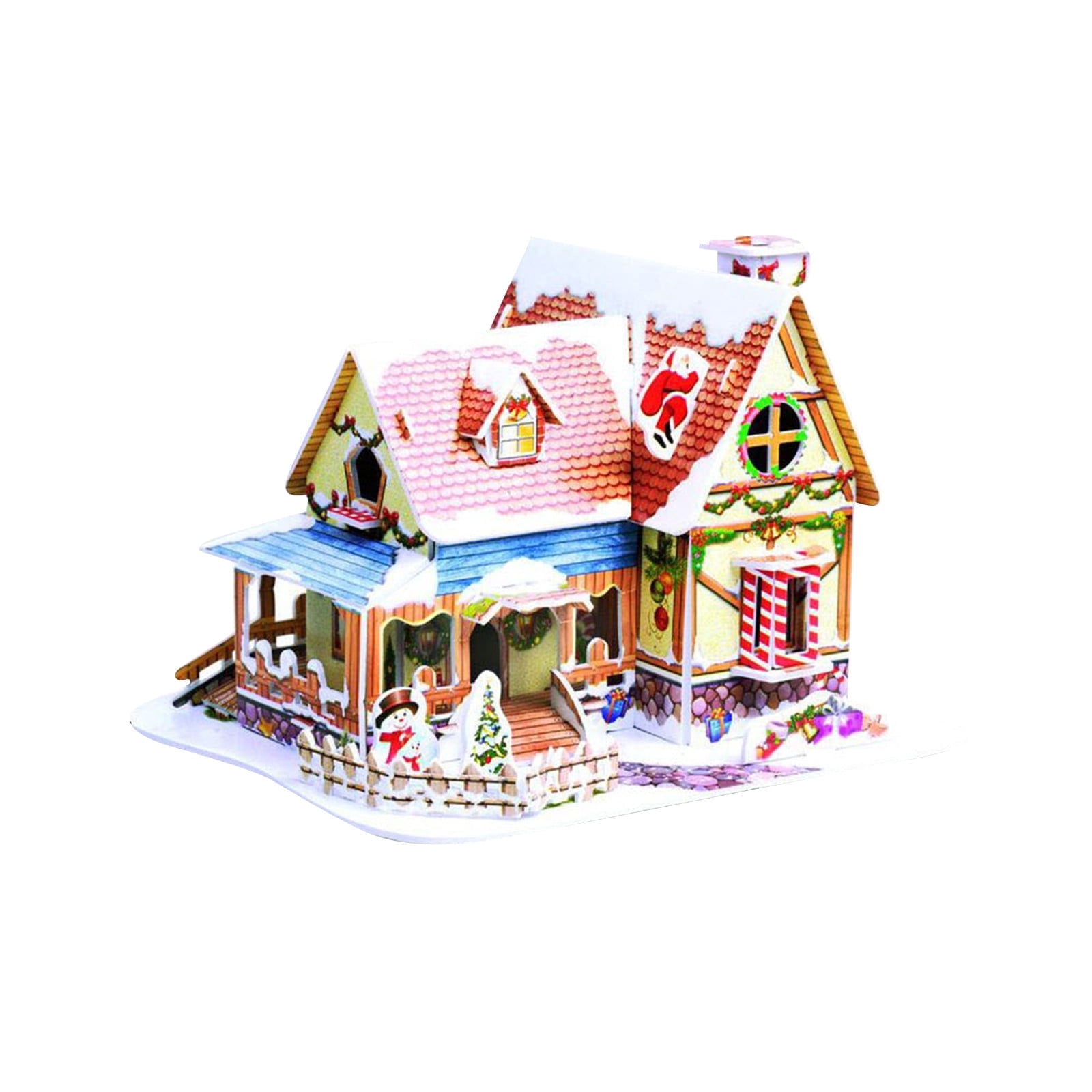 VANLOFE Puzzle Toys Savings Kid Toys Christmas Gift Christmas House ...