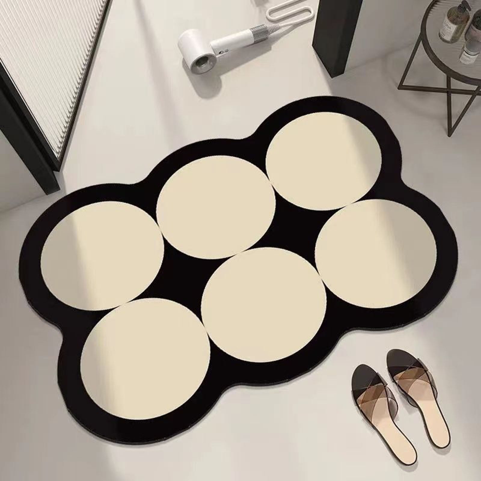 VANLOFE Rectangle Mats for Bathroom for Bedroom Soft Rugs for Living ...