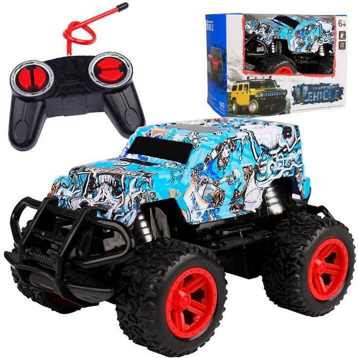 VANLOFE Safe For Kids Blue Gift for Child Controlled Remote Control Car ...