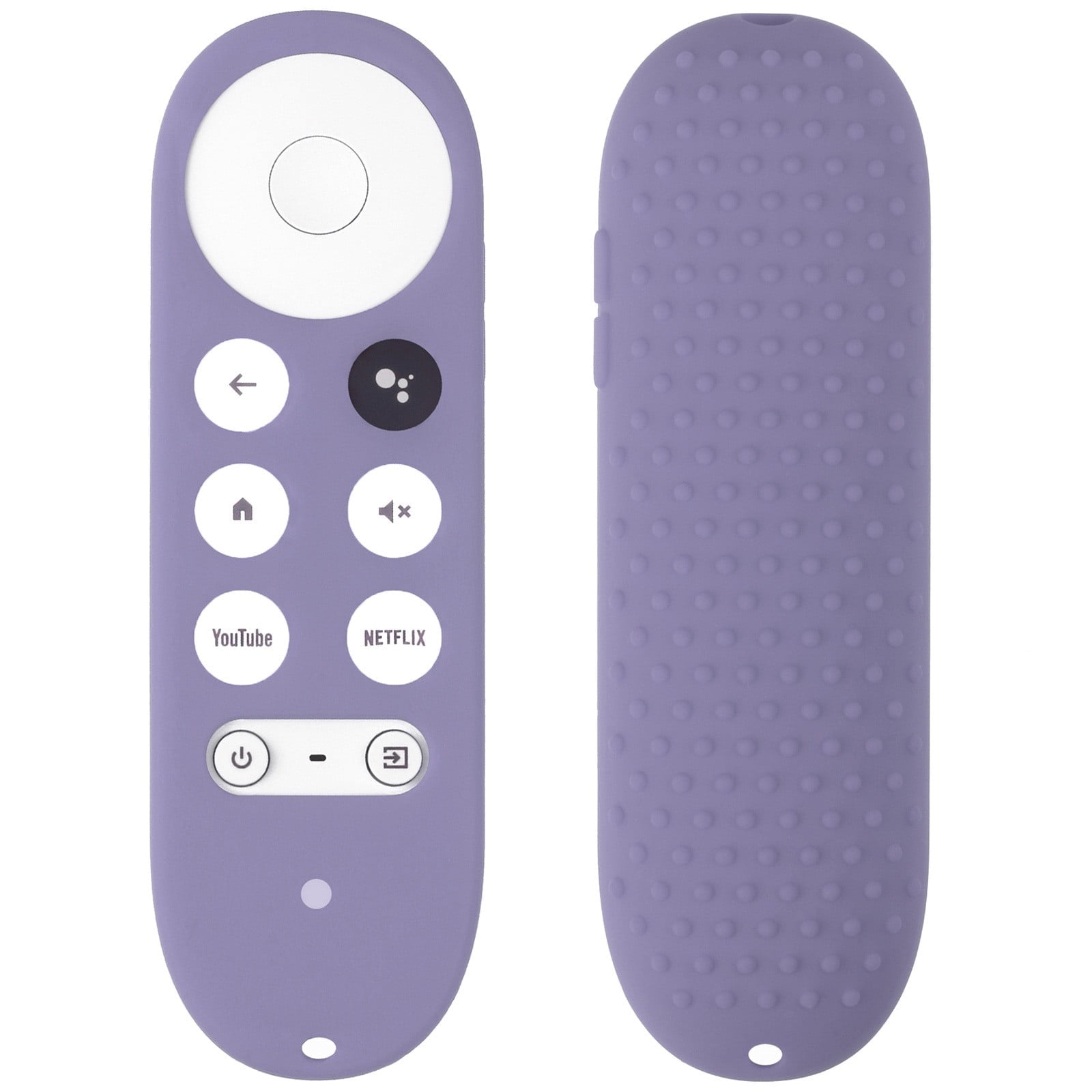 VANLOFE Silicone Protective Case For Chrome-cast With Google TV Remote ...