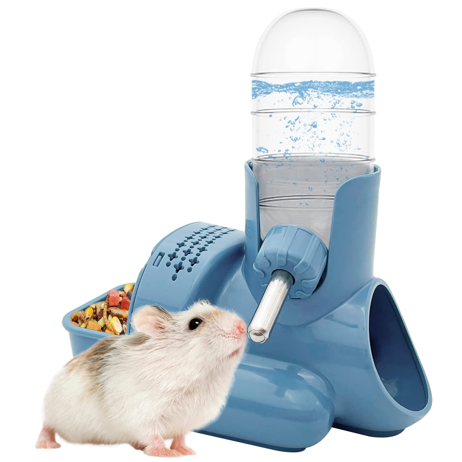 VANNON 3 in 1 Hamster Water SMRBottle No Drip Small Animal Water Bottle Automatic Bottle ...