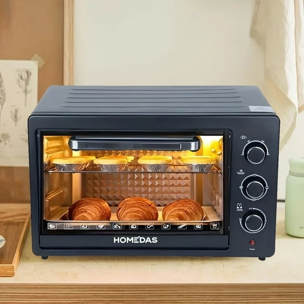 VANON 6-Slice Toaster Oven, Even Toast, 4 Cooking Functions Bake, Broil ...