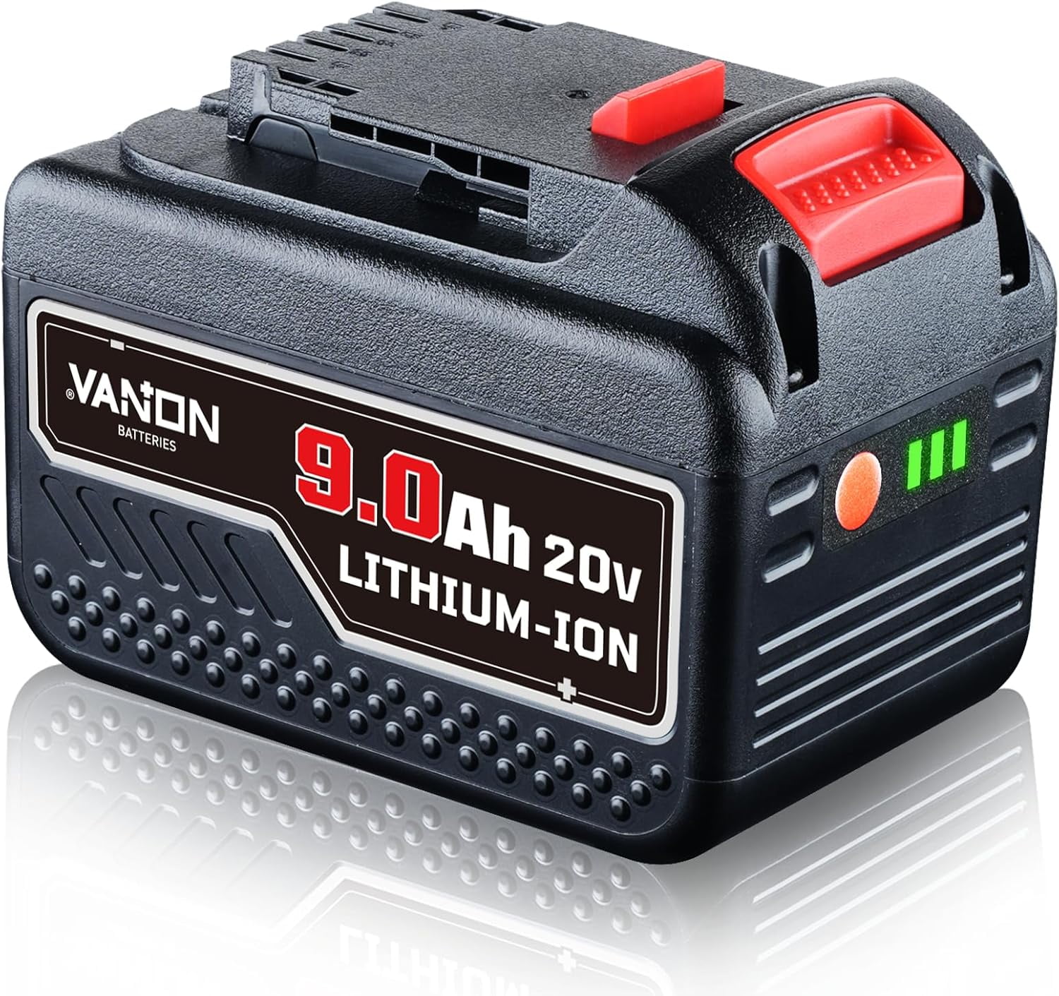 VANON 9.0Ah 20 Volt Replacement for 20V Max Battery Lithium Ion ...