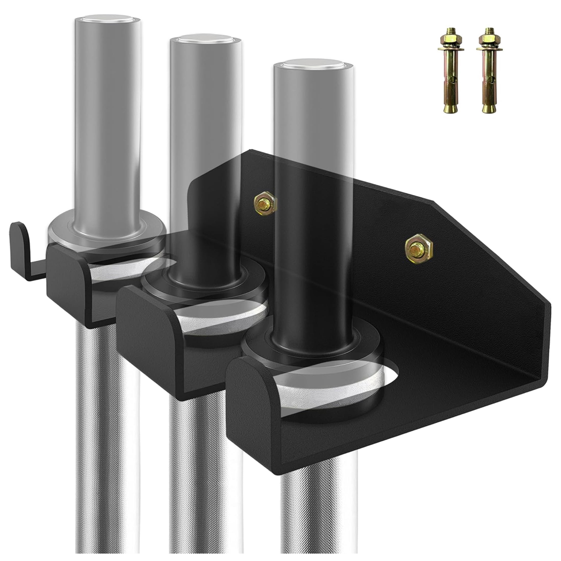 VANROUG Barbell Storage Rack, Vertical Hanging Barbell Rack, Heavy Duty ...