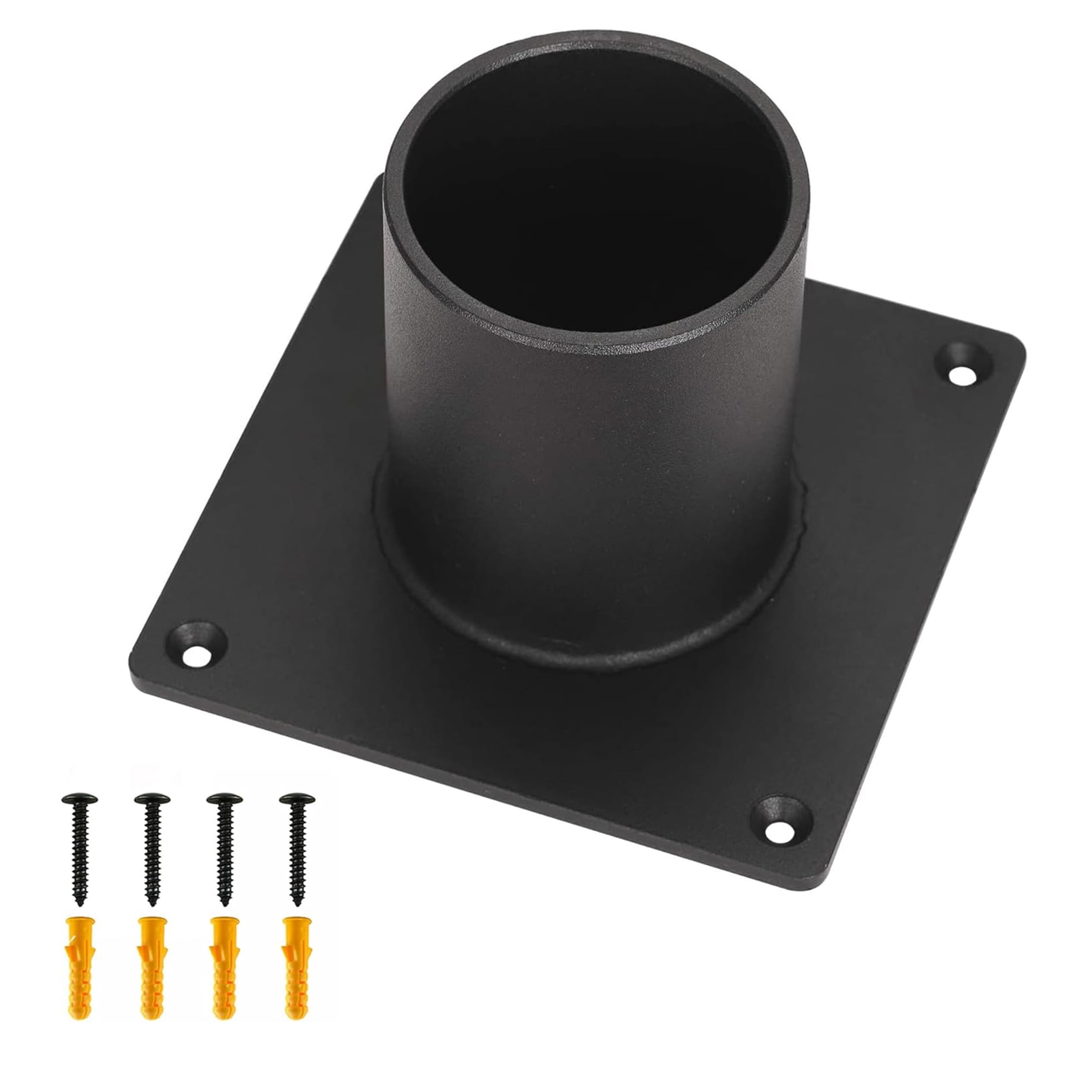 VANROUG Outdoor Post Light Base Heavy Duty Pier Mount Adapter for 3 ...