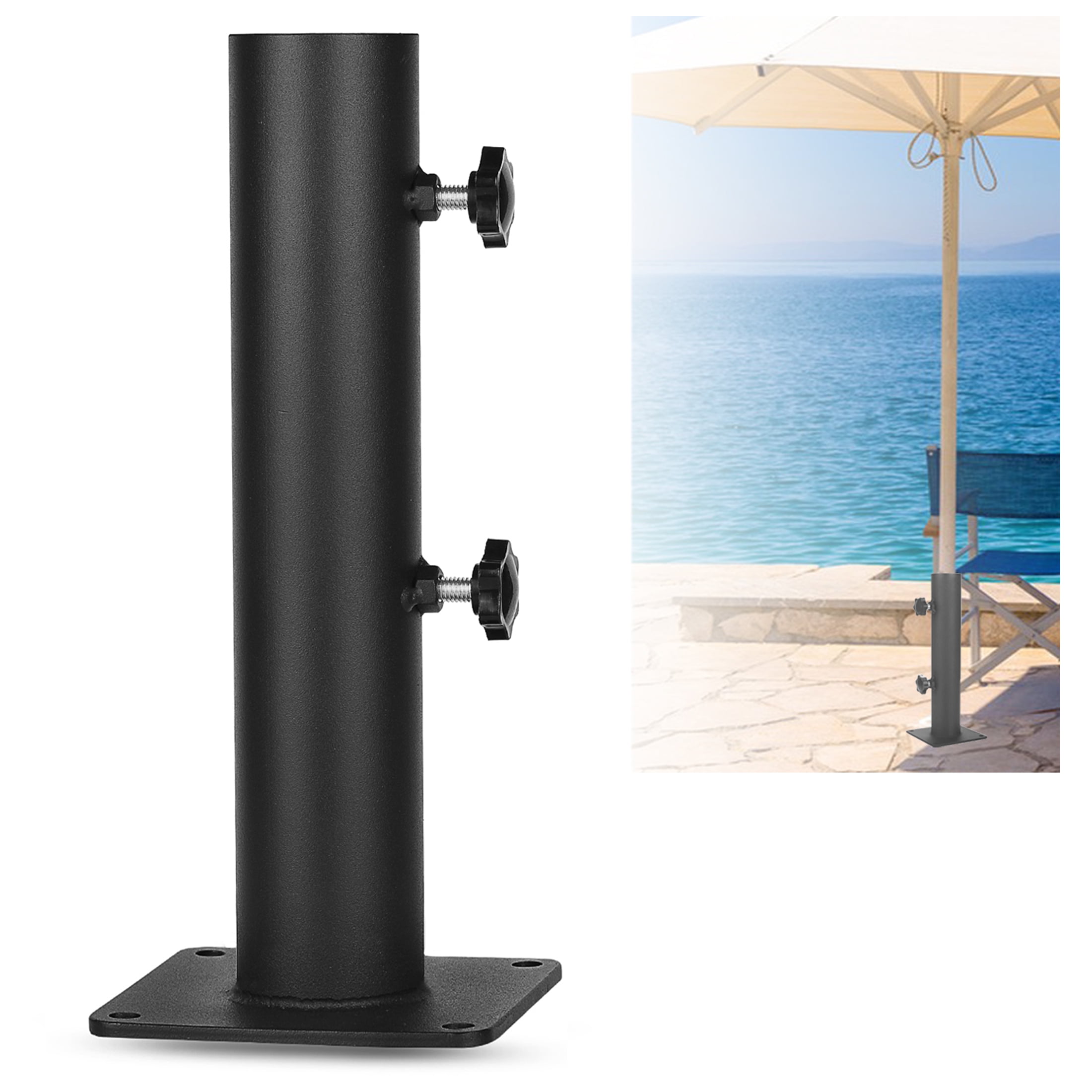 VANROUG Patio Umbrella Bases Heavy Duty Umbrella Holder Outdoor ...
