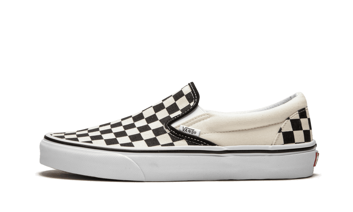 VANS MENS Classic Slip-On "Checkerboard" VN000EYEBWW VN000EYEBWW from ...