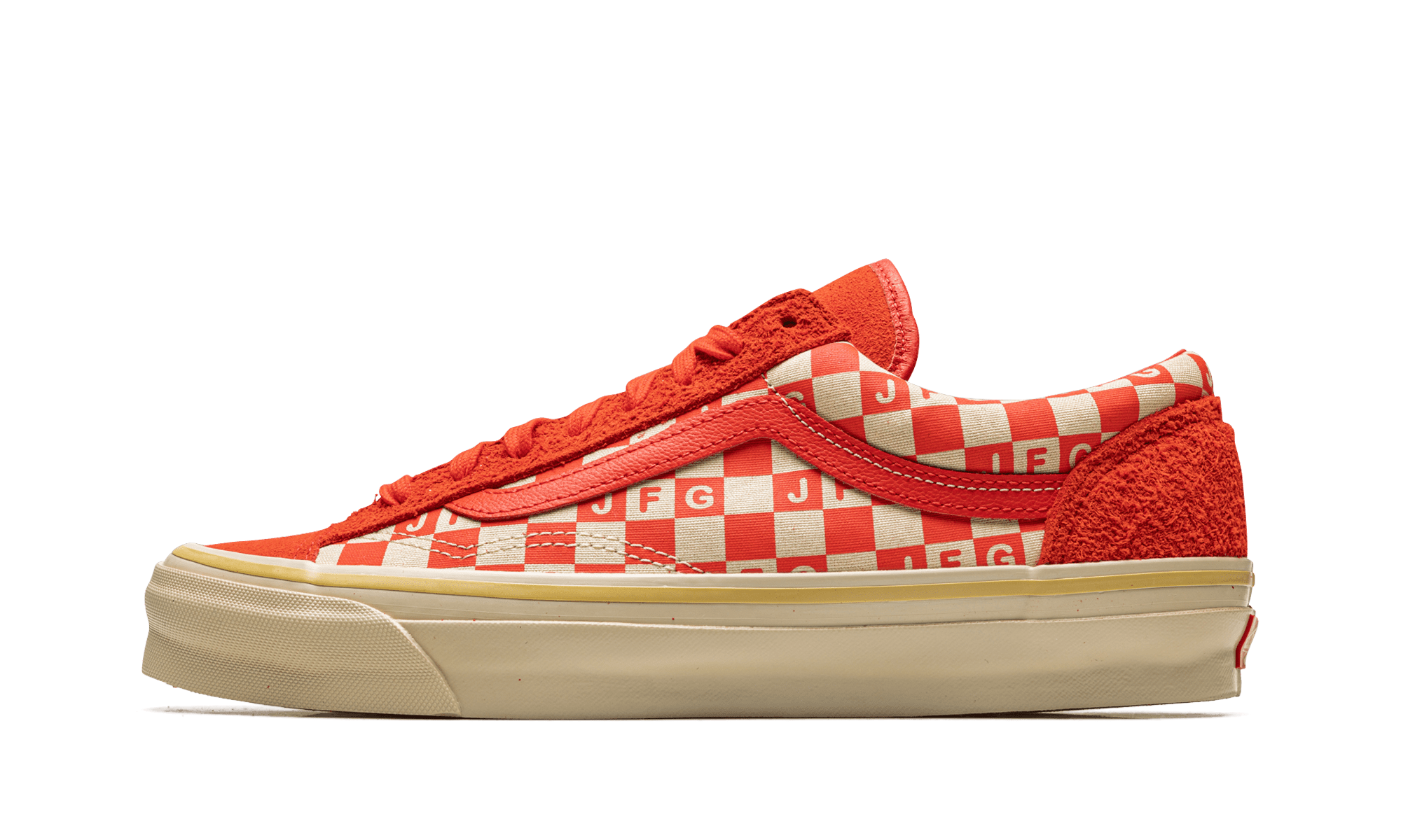 VANS MENS Og Style 36 LX "Joe FreshGoods - Honeymoon Stage Red ...