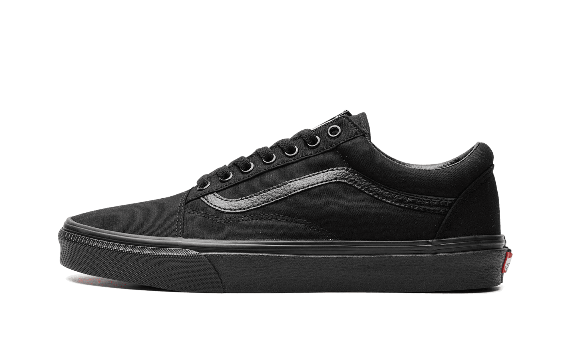 VANS MENS Old Skool "Triple Black Canvas" VN000D3HBKA VN000D3HBKA from ...