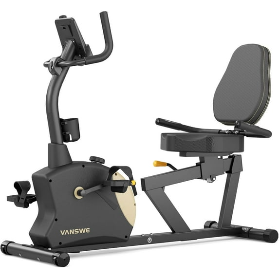 Recumbent Exercise Bike for Adults Seniors - Recumbent Bikes for Home with Magnetic Resistance ...