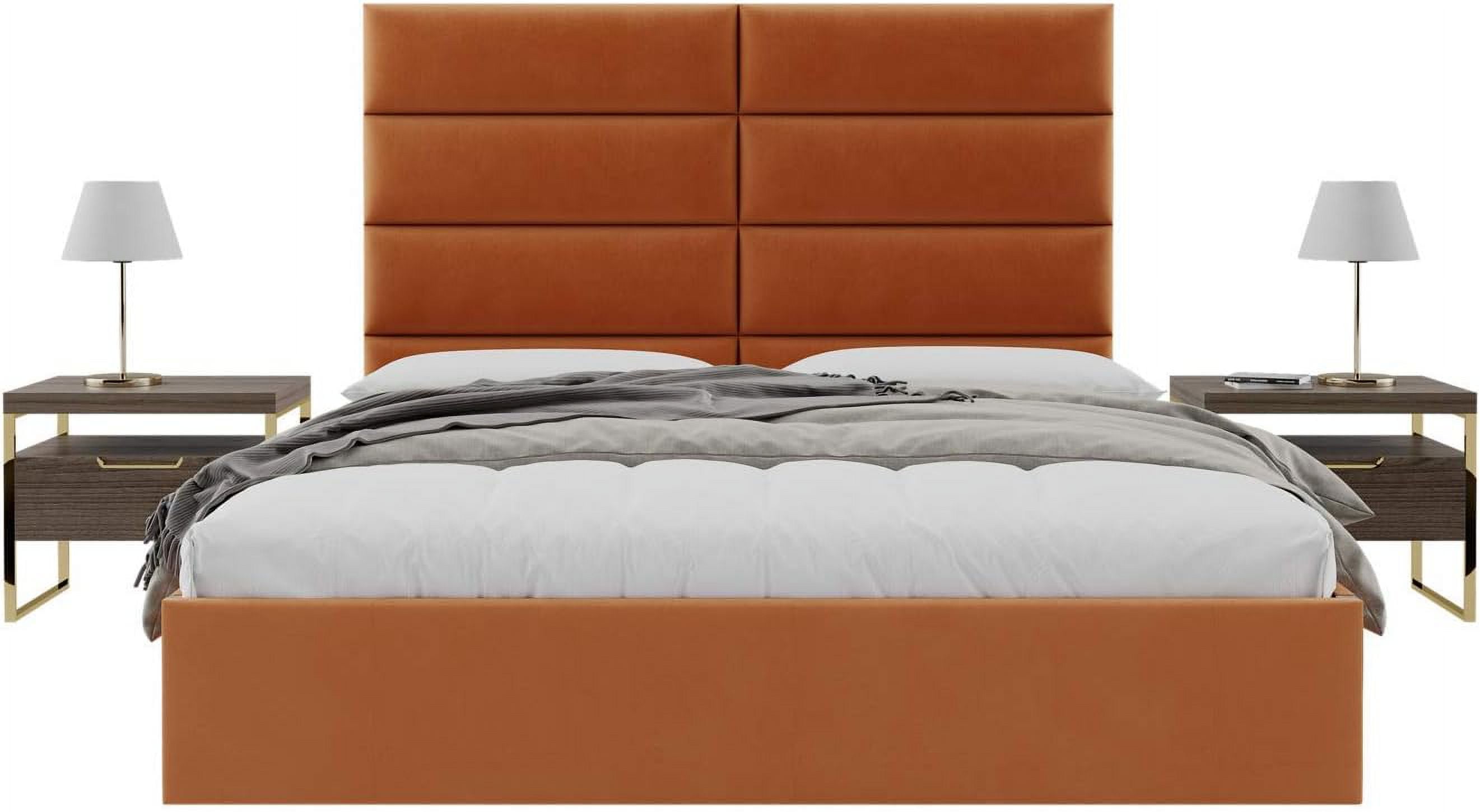 VANT Upholstered Wall Mounted Headboard Panels -Midas Layout - 78" X 46 ...