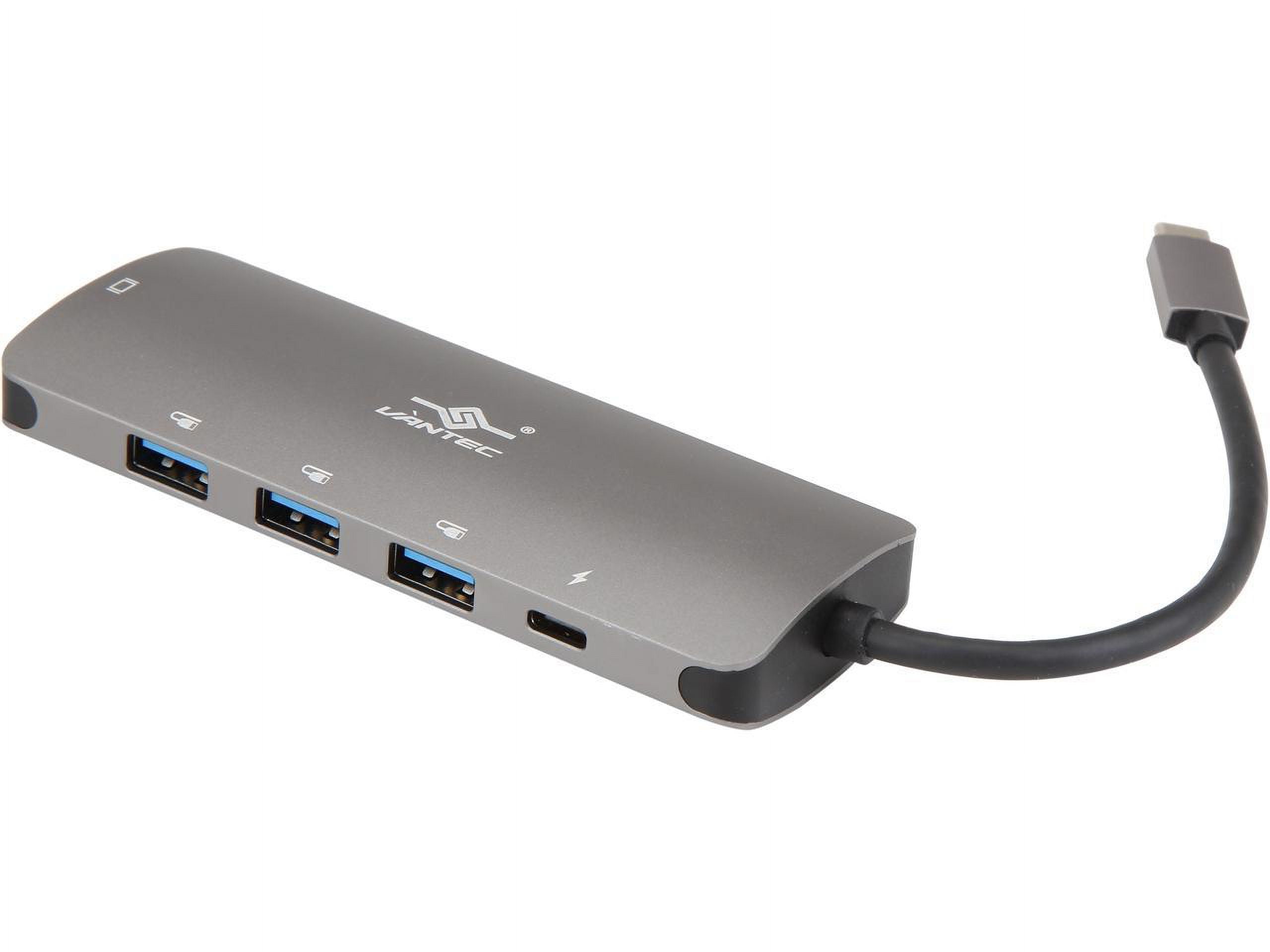 The Vantec Link Usb C 3-Port Hub With Power Delivery Plus Hdmi Adapter ...