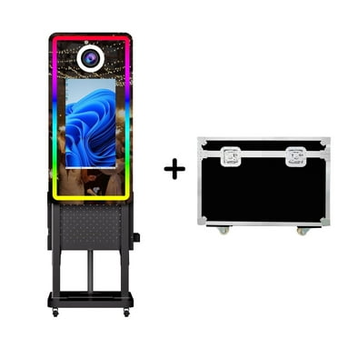 Portable Camera Mirror Photo Booth for with 15.6 Inch Touch Screen ...
