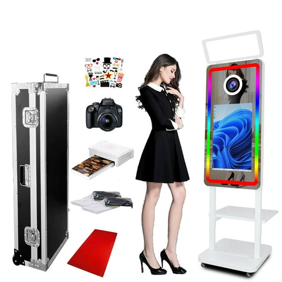 VANYA Magic Mirror Photo Booth 21.5’’ Interactive Touch Screen ...