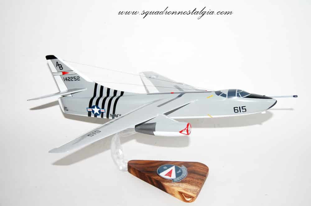 VAQ-131 Lancers (1970) EKA-3b Skywarrior Model, 1/50th Scale, Mahogany ...