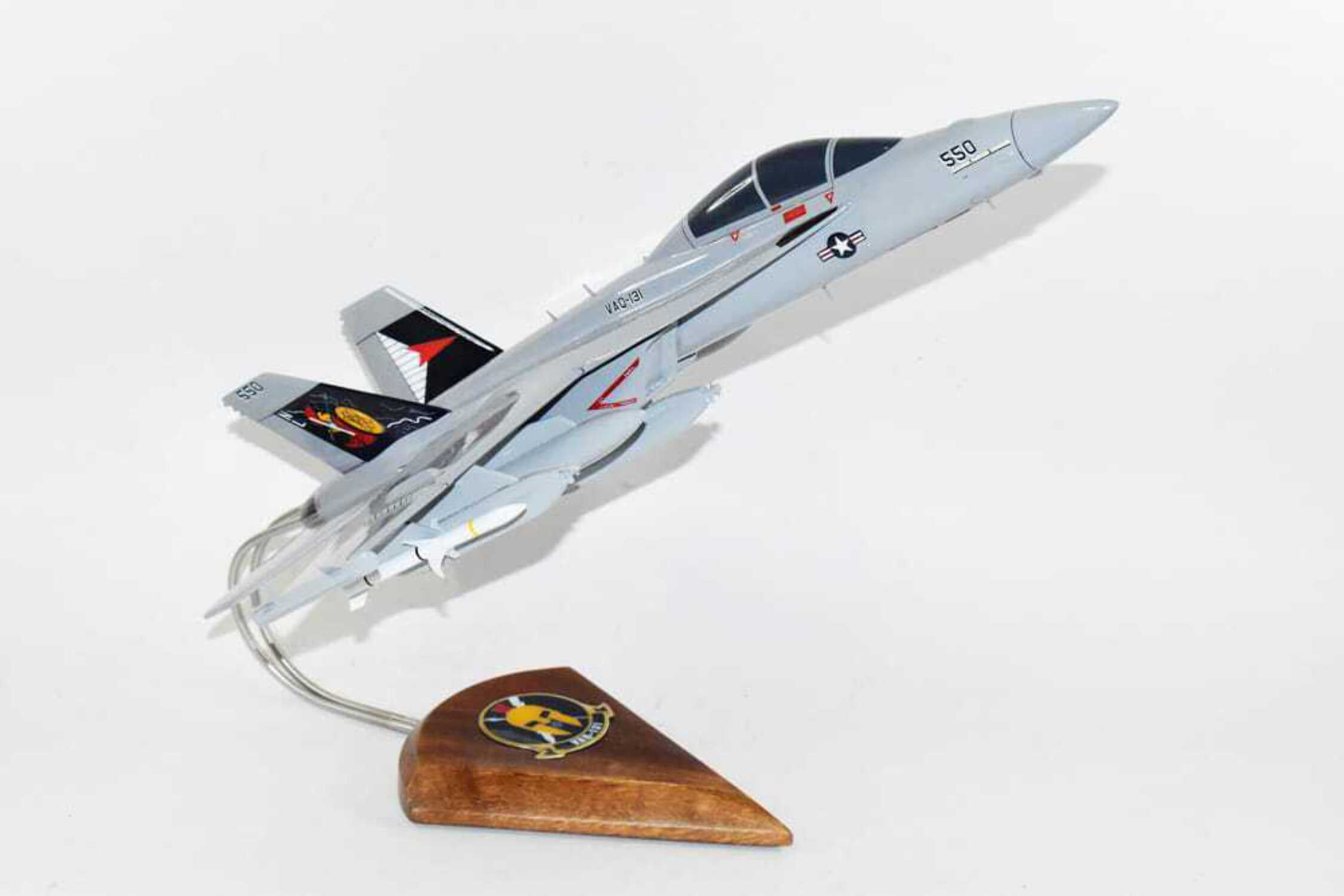 VAQ-131 Lancers (2021) EA-18G Growler Model, Navy, 1/40th (18) Scale ...
