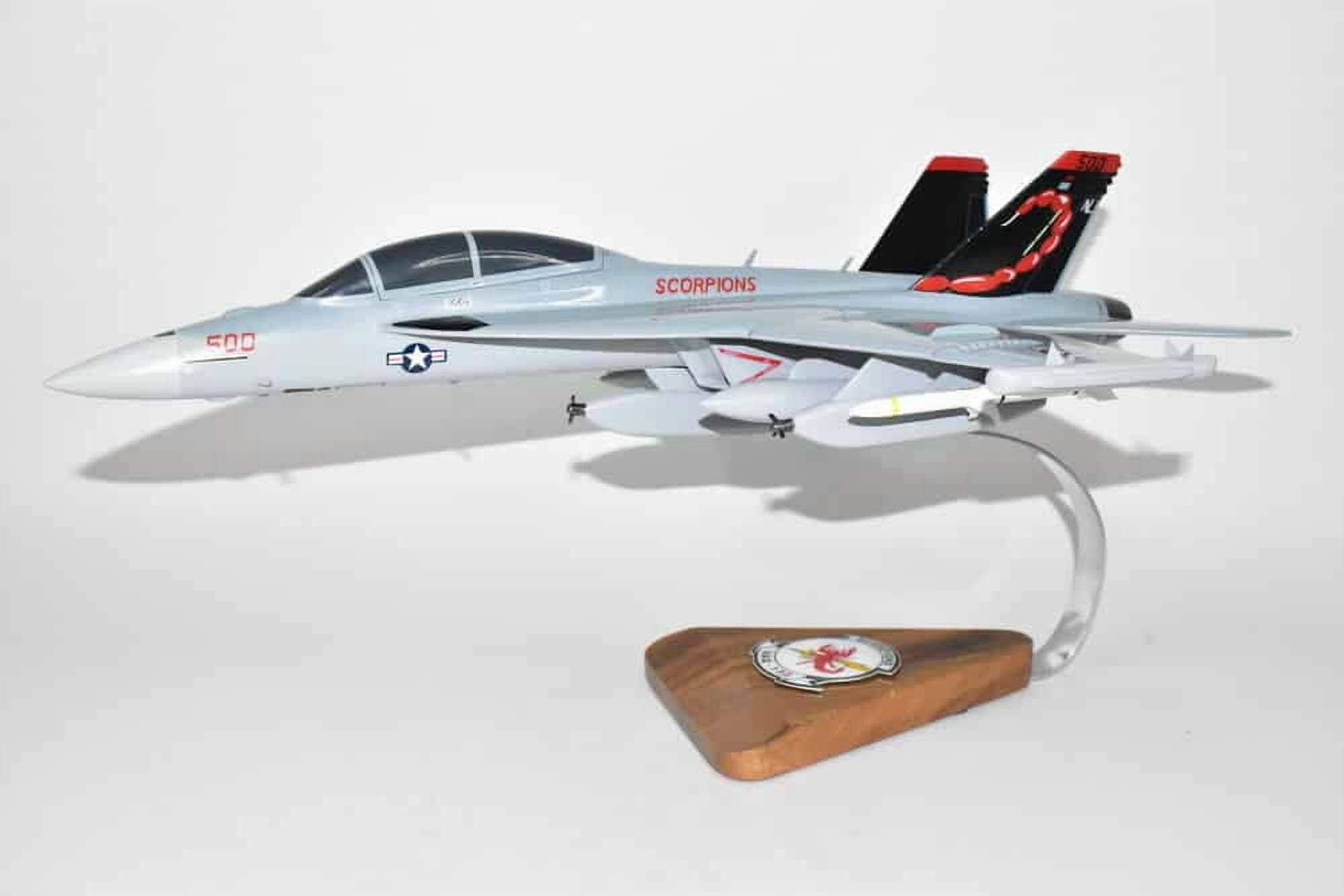 VAQ-132 Scorpions EA-18G Growler Model, Navy, 1/40th (18") Scale ...